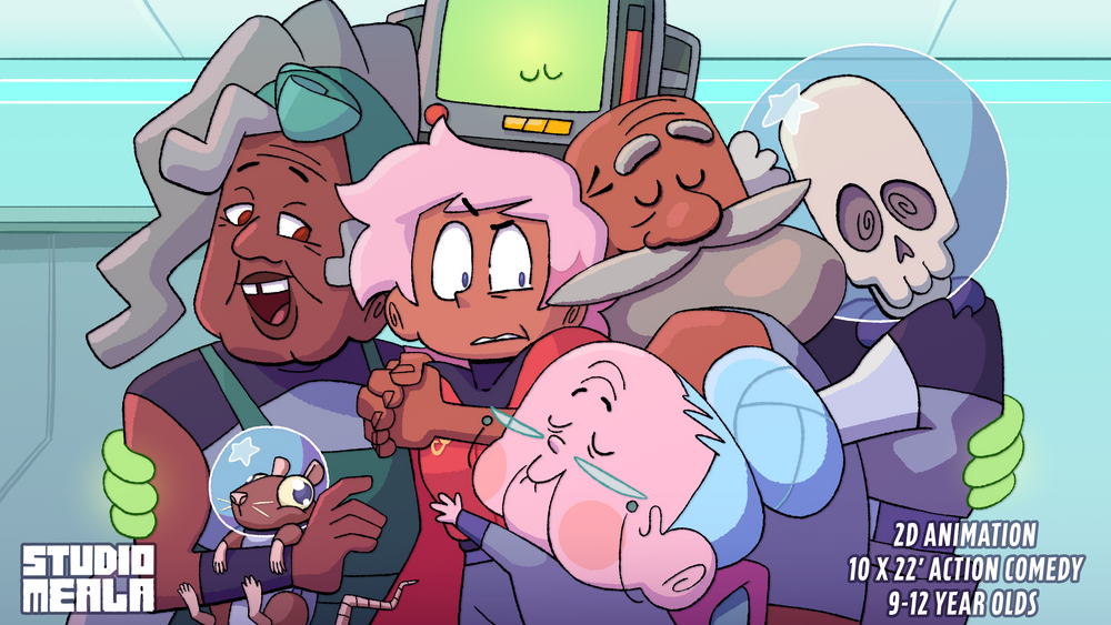 Space Aged | 2D Animated Series | Studio Meala